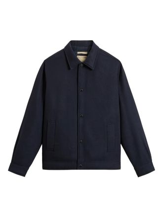Woolrich surchemise en laine - Bleu