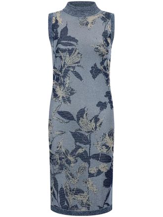 Shanghai Tang robe Tang - Bleu