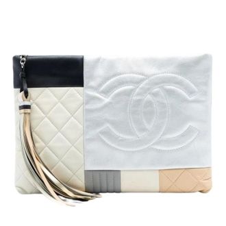 Chanel Sac bandouli&egrave;re matelass&eacute; patchwork doccasion - Femme - Pre-owned - Multicolore - Taille: ONE Size