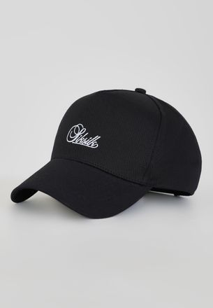 Siksilk Herren Schwarze Core Baumwollkappe OS