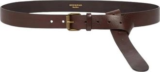 Max Mara Ceinture Wkasaio - Femme - Accessoires - Brun - Taille: L
