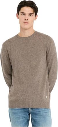 Liu Jo Homme, Pulls, Brun, Taille: 2XL Pull en laine et cachemire