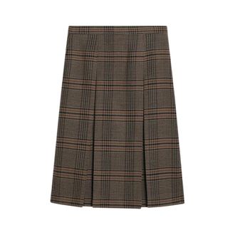 Saint Laurent Damen, R&ouml;cke, Braun, MGr&ouml;&szlig;e