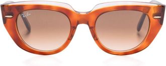 Ray-Ban lunettes de soleil Doreen - Marron