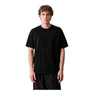 Yohji Yamamoto Homme, Tops, Noir, Taille: XL Tee Manches Courtes Rayures D&eacute;grad&eacute;es