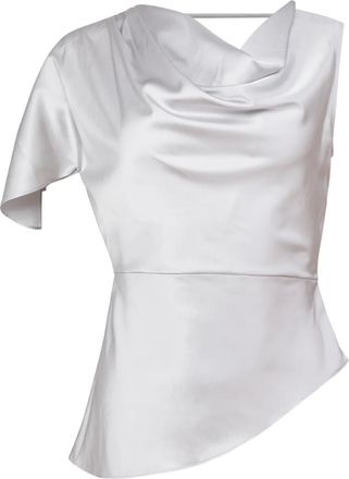 Fleur du Mal haut &agrave; ourlet asym&eacute;trique - Gris