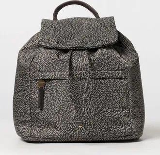 Borbonese Sac &agrave; Dos Femme couleur Boue