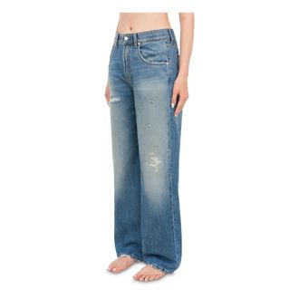 Department Five Damen Pop Pant in Schwarz - - Jeans - Damen - Blau - W29