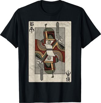 Star Wars Boba Fett Mandalorian Card T-Shirt