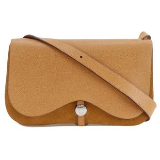 Herm&egrave;s Pre-owned Toile sacs-hermes - Femme - Pre-owned - Brun - Taille: ONE Size