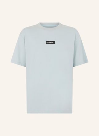 Plein Sport Plein Sport Kurzarm-Rundhals-T-Shirt Scratch blau