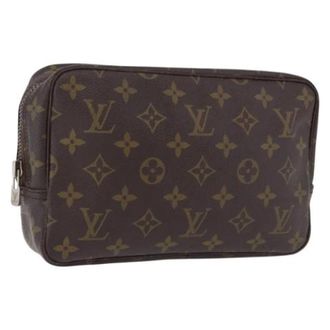 Louis Vuitton Pre-owned Monogram Canvas Clutch Bag - - Pre-owned - Damen - Braun - ONE SIZE
