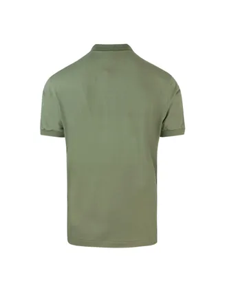 Lacoste Mens Polo Shirt L.12.12 Light Green Cotton T-shirts And Polos