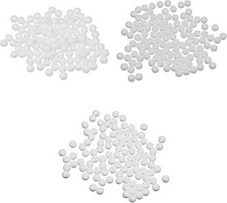 P Prettyia Lot de 300pcs Balles Mousse Polystyrène Boules Craft Gros Billes DIY Main Peintes 10mm+15mm+20mm
