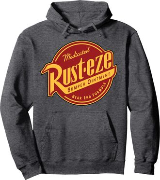 Disney Pixar Cars Rusteze Vintage Logo Pullover Hoodie