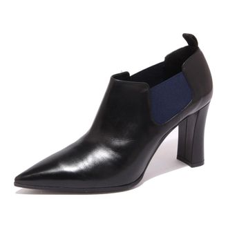 Roberto Festa Milano Blaue Leder-Stiefelette - - Shoes - Damen - Schwarzk - 38 EU