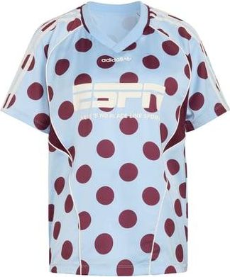 adidas T-shirt col V &agrave; pois