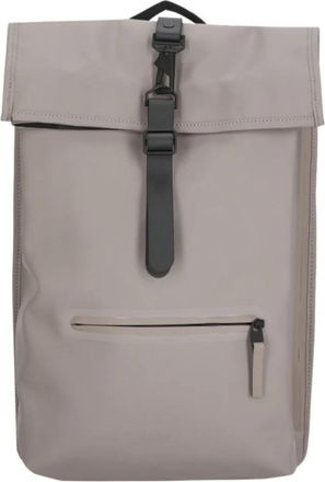 Rains Rolltop Rucksack - - Bags - unisex - Grau - ONE SIZE