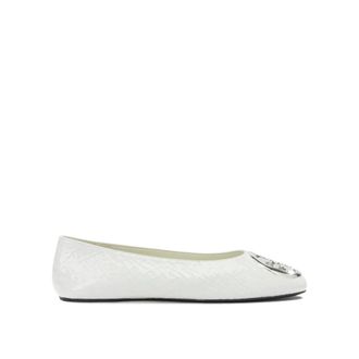 Tory Burch Reva Ballerina - - Shoes - Damen - Wei&szlig; - 37 EU