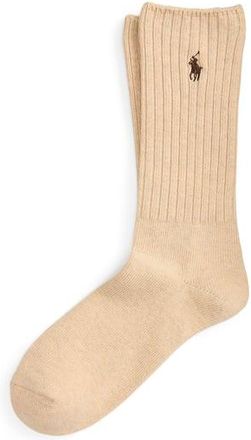 Polo Ralph Lauren Chaussettes hautes en coton m&eacute;lang&eacute;