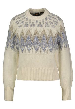 BOSS Damen Pullover mit Wolle C_FAROMBO