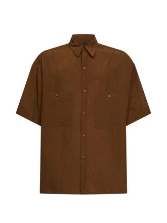 Uma Wang Chemise &agrave; manches courtes avec poches poitrine