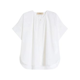 Max Mara Femme, Blouses et Chemises, Blanc, Taille: 36 FR Blouse Wkdeducata