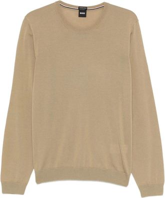 HUGO BOSS Homme, Pulls, Beige, Taille: L Leno