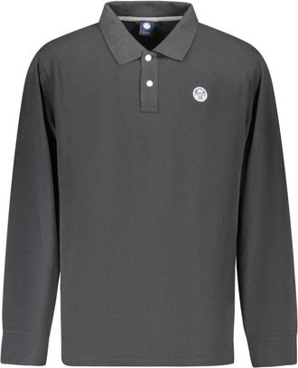 North Sails Lang&auml;rmeliges Poloshirt - - Tops - Herren - Schwarzk - L