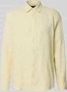 Mc Neal Leinenhemd mit Kentkragen