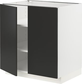 IKEA METOD Unterschrank m Böden/2Türen