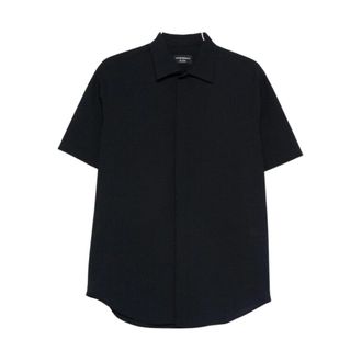 Emporio Armani Homme, Chemises, Bleu, Taille: 2XL Capsule Shirt