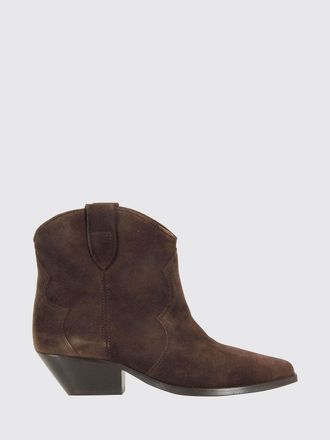 Isabel Marant Bottes de cowboy en daim Dewina &agrave; talon bas
