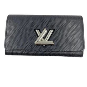 Louis Vuitton Portefeuille long Epi Pre-owned (bi-pli) - Femme - Pre-owned - Noir - Taille: ONE Size