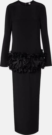 Toteme Maxikleid Petal mit Seide