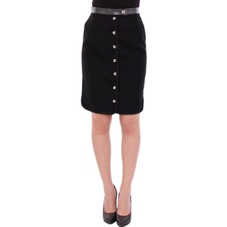 Corrado De Biase Femme, Jupes, Noir, Taille: 40 FR Cotto Wool Skirt