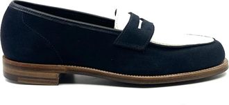 Crockett & Jones Femme, Chaussures, Bleu, Taille: 41 EU Lilou Loafer