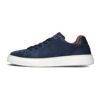 Stefano Lauran Blaue Low-Top-Sneakers Sl124H600 - - Shoes - Herren - Blau - 43 EU