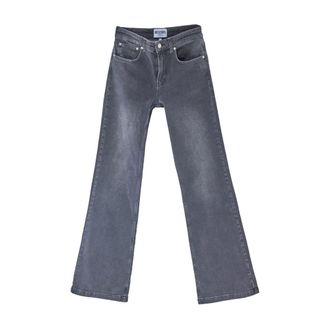 Moschino Femme, Jeans, Gris, Taille: W26 Jeans Flare Taille Basse