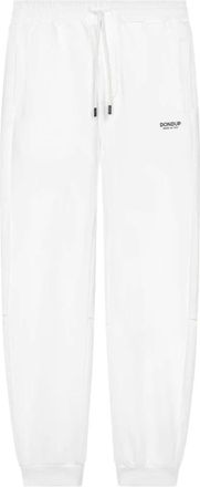 Dondup Homme, Pantalons, Blanc, Taille: L Joggers Coupe Standard