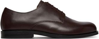 Calvin Klein Halbschuhe Ess Rubber Derby Lth HM0HM02056 Braun