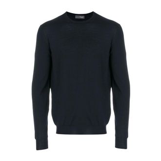 Drumohr Girocollo ML Rasato - - Knitwear - Herren - Grau - L