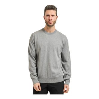 HUGO BOSS Homme, Sweatshirts et sweats &agrave; capuche, Gris, Taille: XL Upacas Yarn Sweater