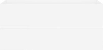 Generic Wandmontierter Waschbeckenschrank mit 2 Schubladen, Moderne Badezimmer-Waschtischschr&auml;nke, Wasserdichter Aufbewahrungsschrank Unter Dem (100 x 38,5 x 