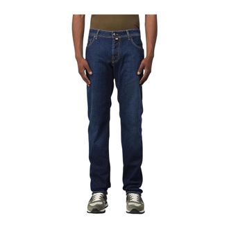 Jacob Cohen Faded Straight-Leg Jeans - - Jeans - Herren - Blau - W34