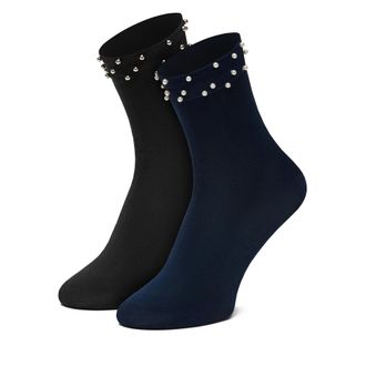 Nine West Lange Socken Nine West KR_NW_PEARL_Z_SS25 (2 PACK) Bunt