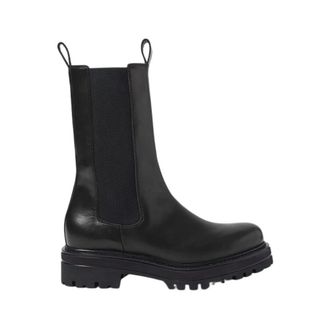 Scarosso Chelsea Lederstiefel - - Shoes - Damen - Schwarzk - 37 1/2 EU