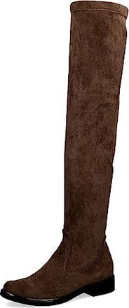 Caprice Femme 9-25510-41 au-Dessus du Genou avec Talon, Marron, 36 EU