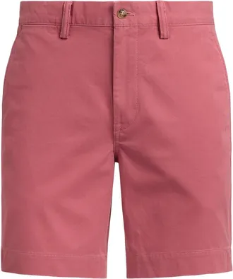 Ralph Lauren Bermudashorts Bedford mit Stretch und Pony-Stickerei, Stretch Slim Fit in