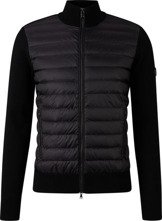 Bogner Hybrid-Strickjacke Zisco für Herren - Schwarz - XXL